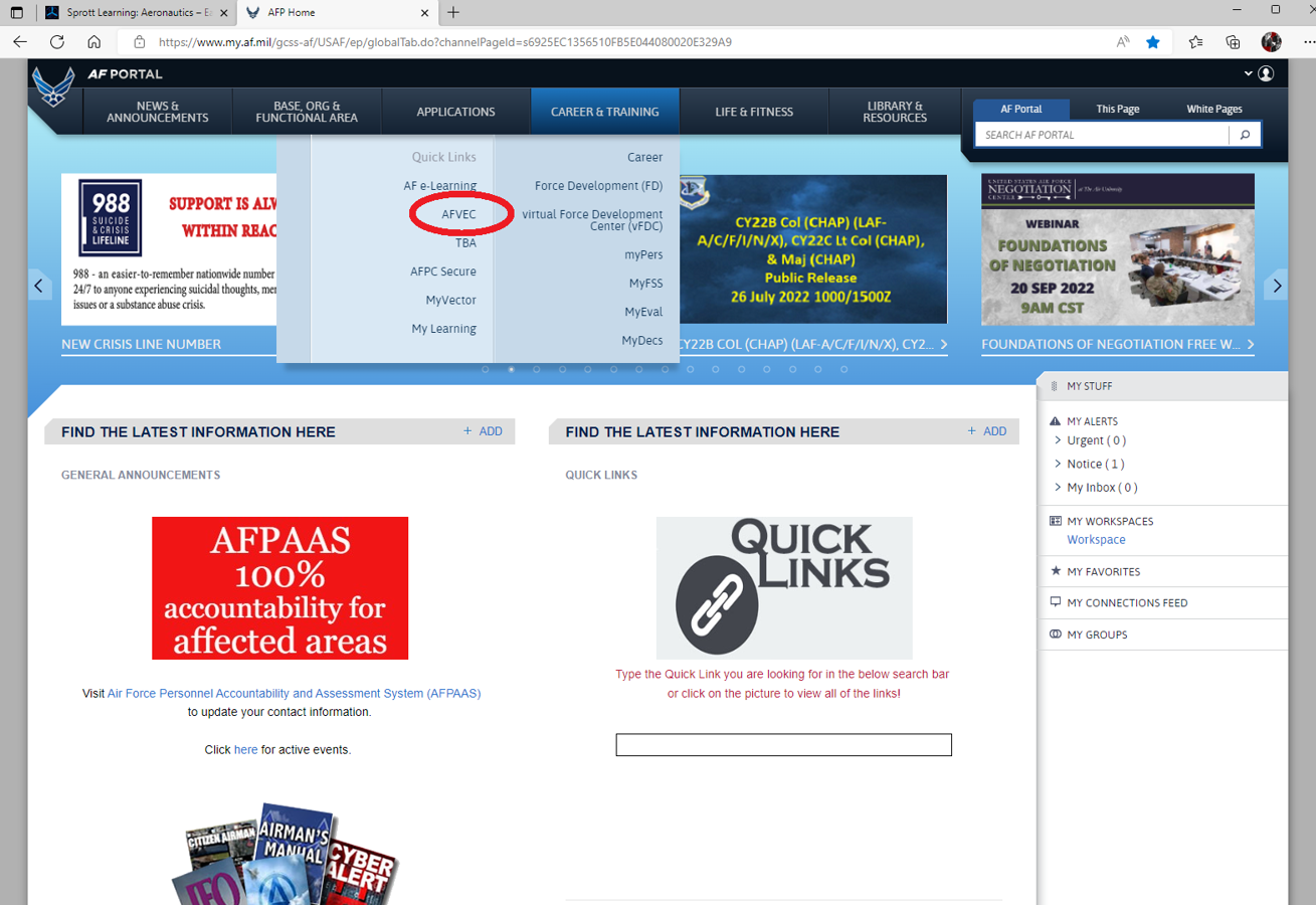 Email Verification | Sprott Learning: Aeronautics