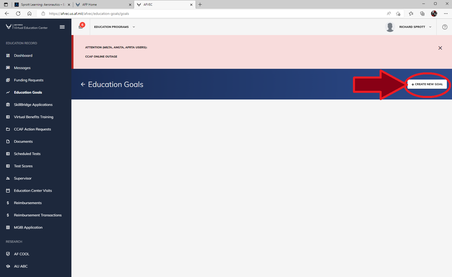 Email Verification | Sprott Learning: Aeronautics